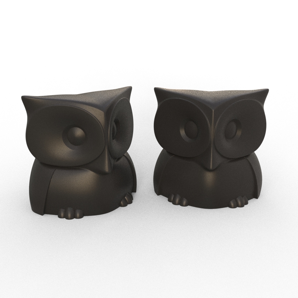 STL file owl・3D printing design to download・Cults