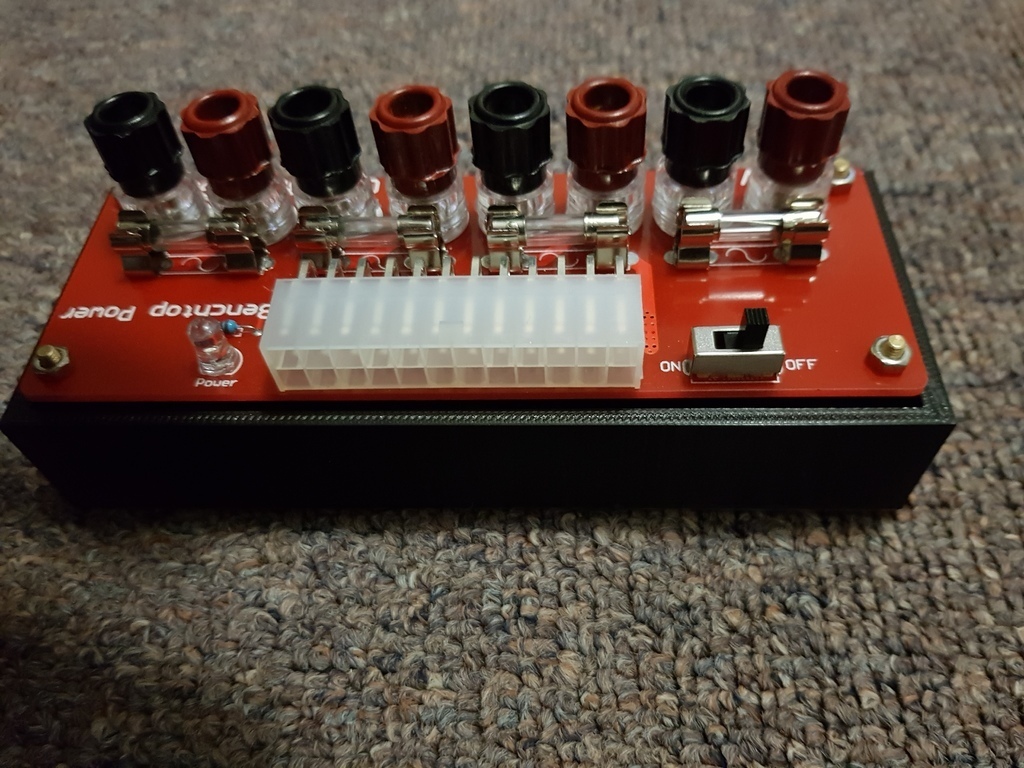 Free 3D file ATX PSU 24pin Bench / Lab Breakout board housing・3D print ...