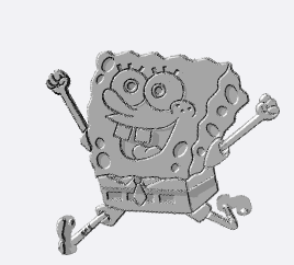 STL file Spongebob cad design・Design to download and 3D print・Cults