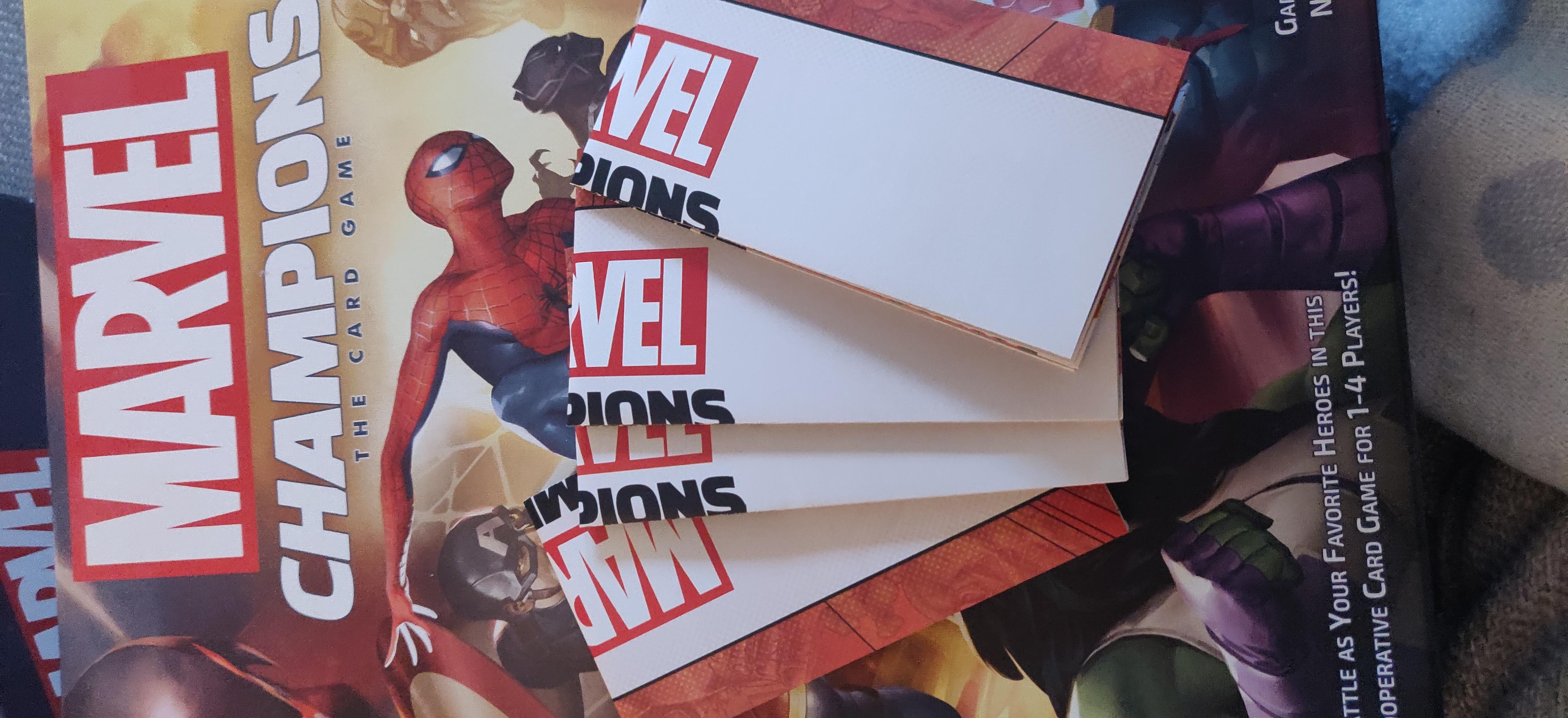 Archivo STL Caja de inserción Marvel Champions con tapa・Modelo de ...