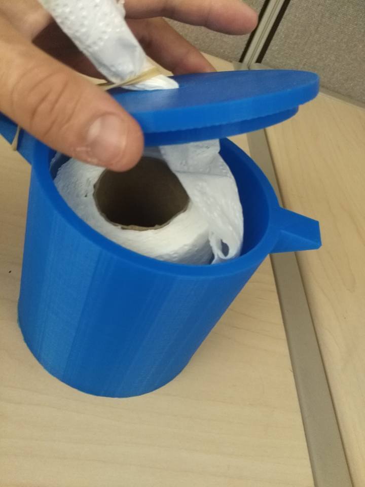 Free STL file Tissue Holder 1.0・3D printable object to download・Cults
