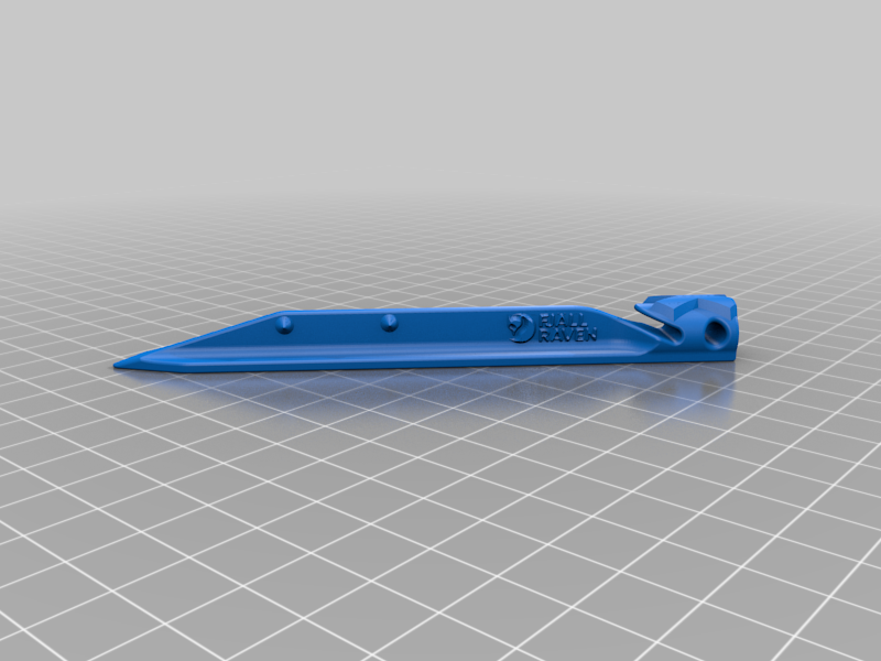 Free 3D file Backpacking Tent Stake・Design to download and 3D print・Cults