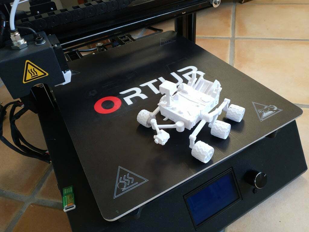 Free STL file Curiosity Rover ⭐ NASA・3D print object to download・Cults