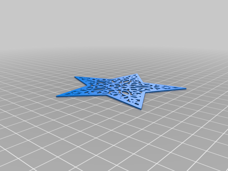 Free STL file Xmas Tree Star & Topper 🌳・3D printable design to download ...