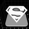 Download free 3D printing models Superman logo (easy print) ・ Cults