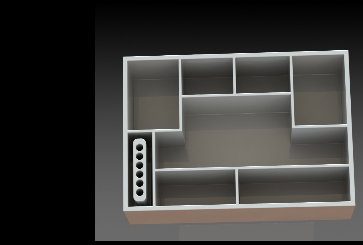 Free STL file Tool box divider small and large・3D printing model to ...