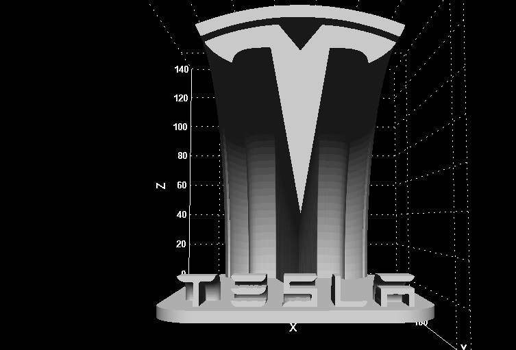 Free STL file Tesla Sign (free logo)・3D printable model to download・Cults