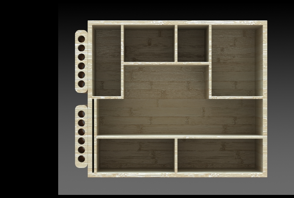 Free STL file Tool box divider small and large・3D printing model to ...