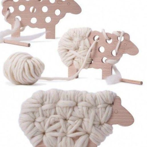 Download STL file DIY/Hobby Sheep wool • 3D printer template ・ Cults