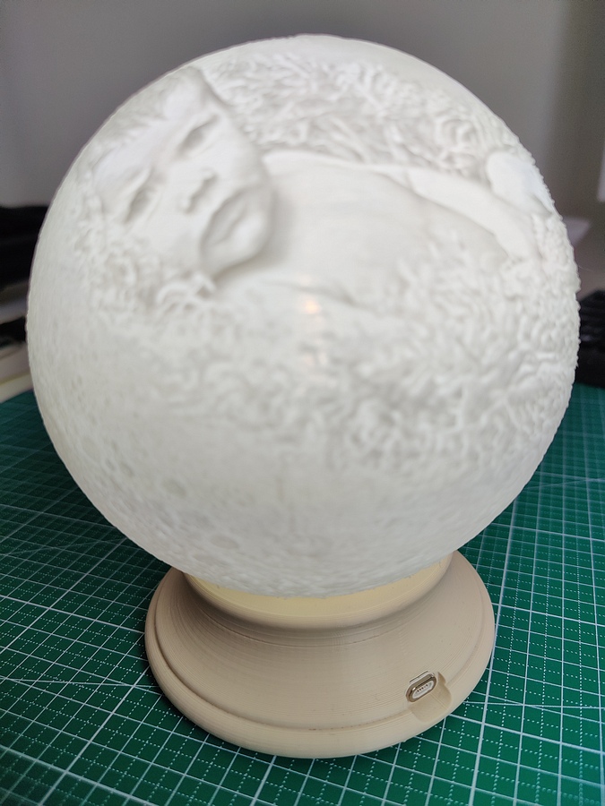 Free STL file Moonlight stand・Model to download and 3D print・Cults