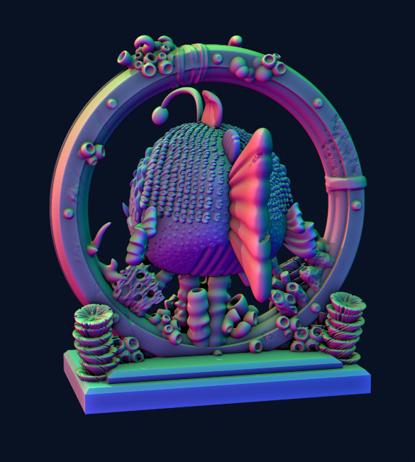 Free 3D file Igor the radioactive fish ☢️・3D print object to download・Cults