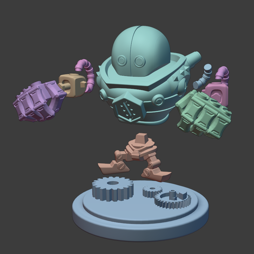 Download STL file Blitz League of legends • Object to 3D print ・ Cults