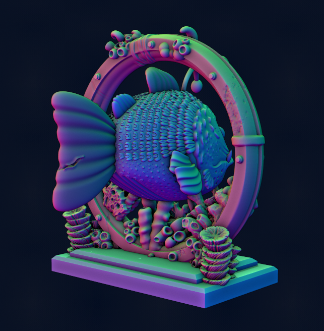 Free 3D file Igor the radioactive fish ☢️・3D print object to download・Cults