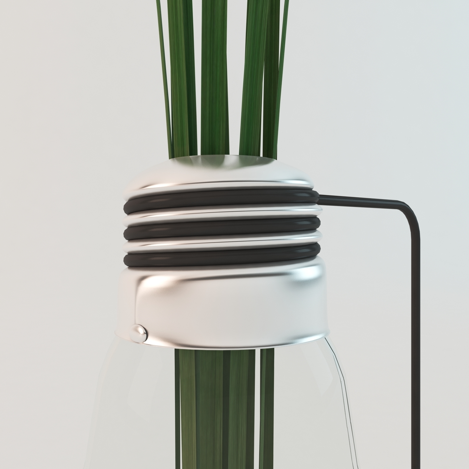 Free OBJ file 3D Grass In Lamp model・3D printable model to download・Cults