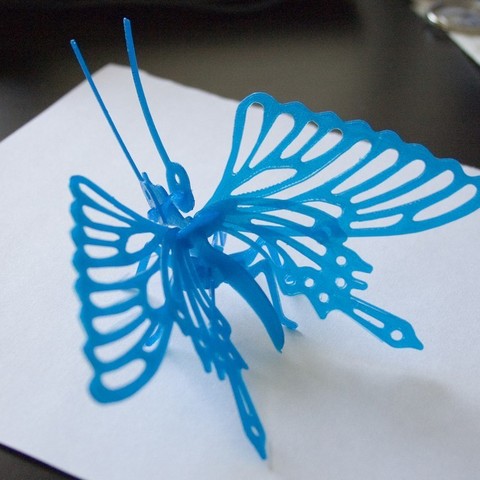 Download free STL Butterfly 3D Printable ・ Cults