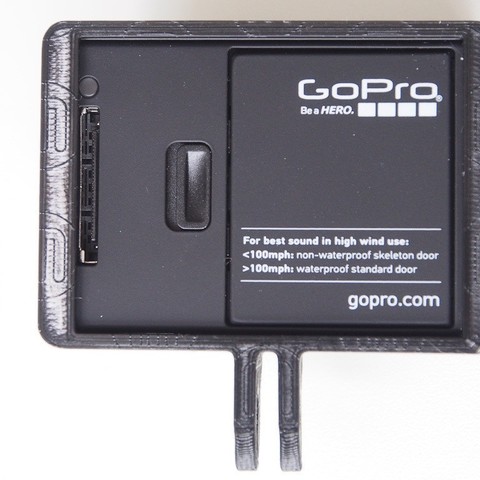 Download free 3D printing models GoPro Hero3 mounting frame (Black ...