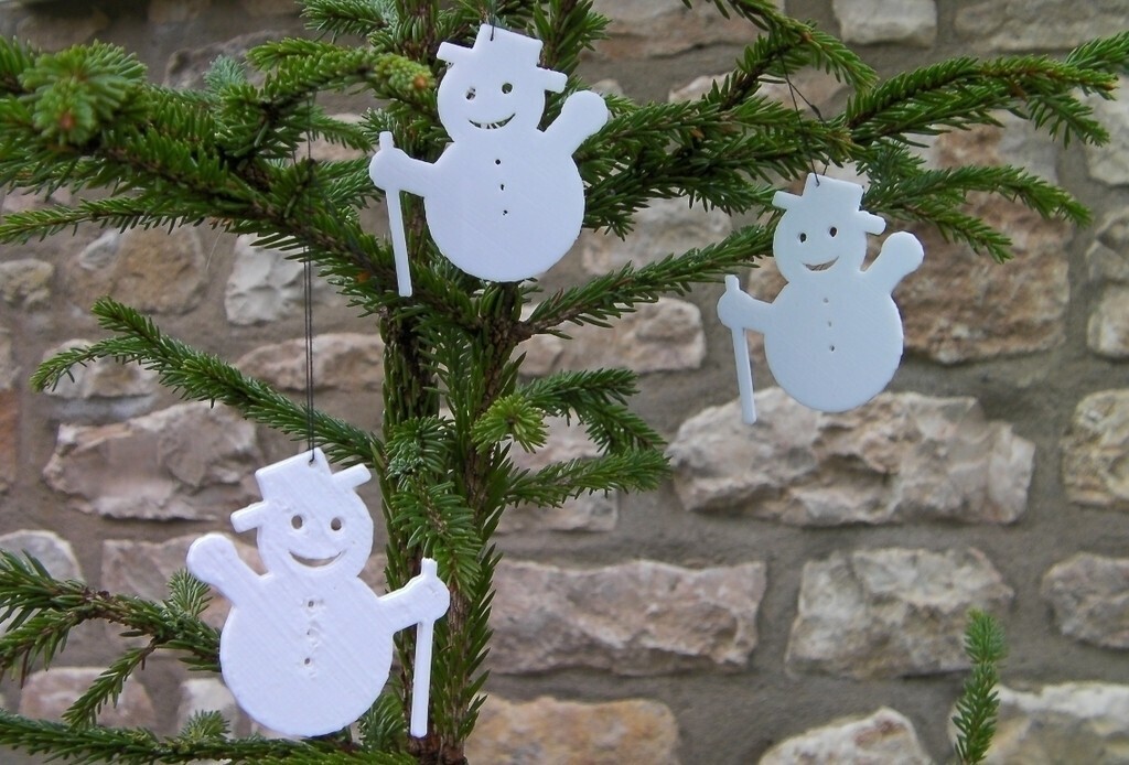 Free STL file Snowman・3D printable design to download・Cults