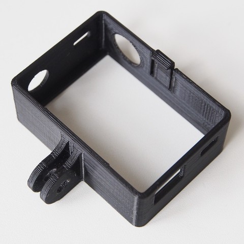 Download free 3D printing models GoPro Hero3 mounting frame (Black ...