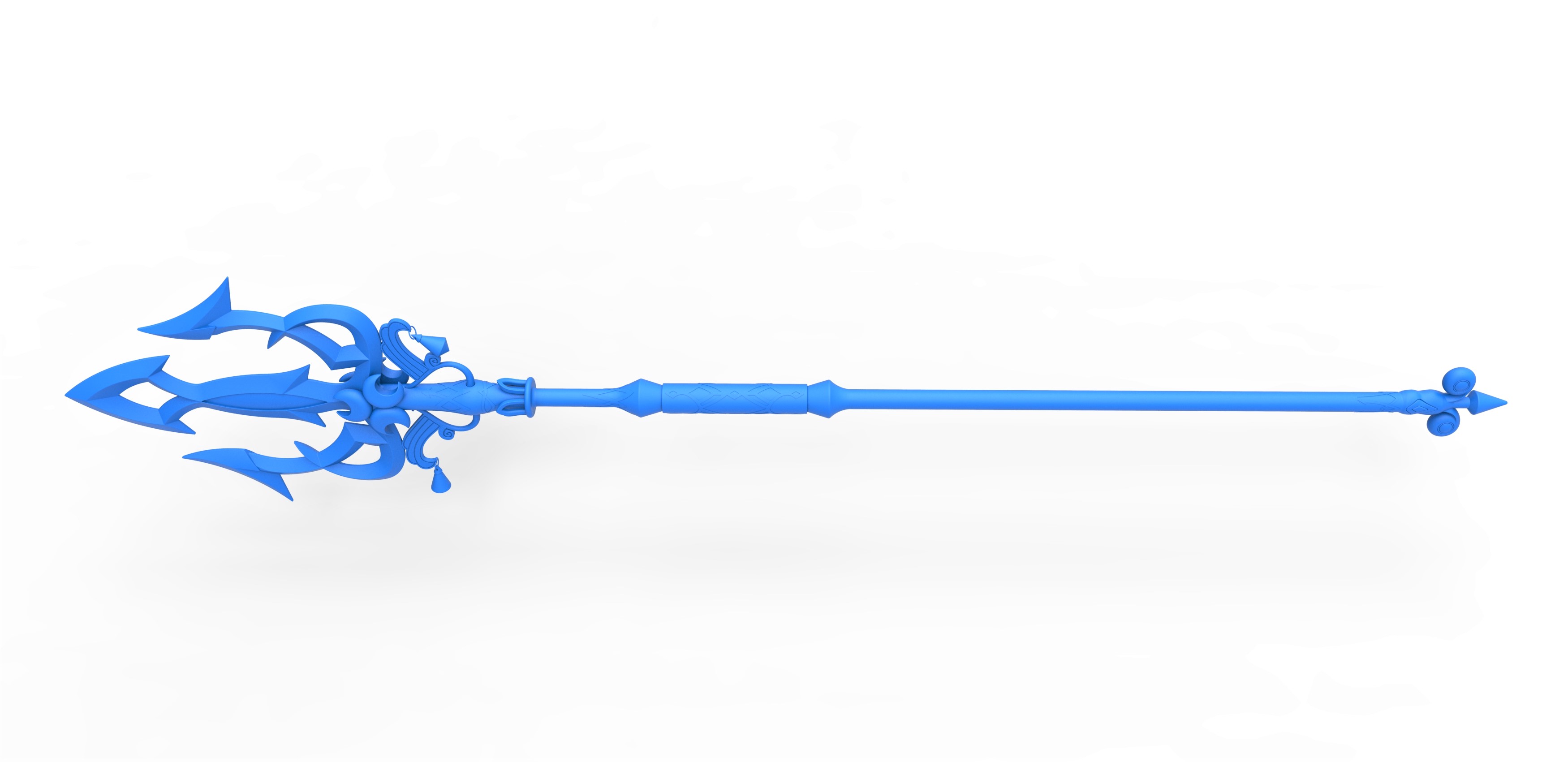 3D file Lightscale trident from the game Legend of Zelda 🔱・3D printer ...
