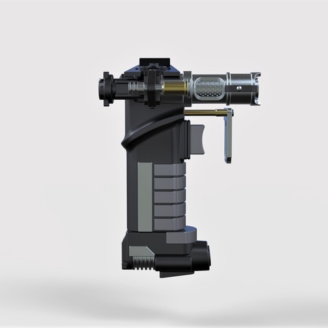 Download 3D printer model Tolian Soran Energy pistol from Star Trek ...