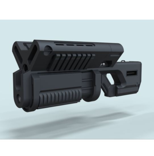 3D file BFG 9000 from movie DOOM・3D printable design to download・Cults