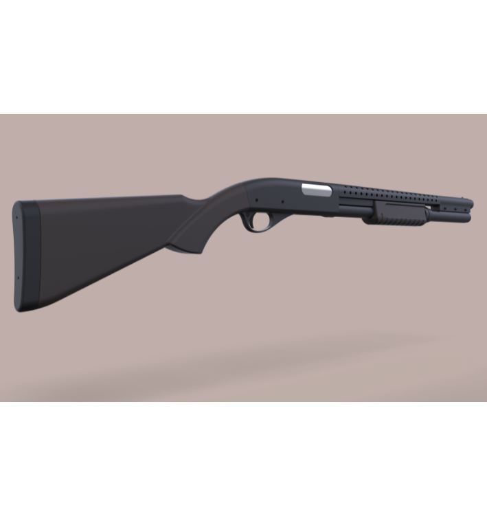 3D file Remington 870 from movie Terminator 3 🎬・3D printing design to ...