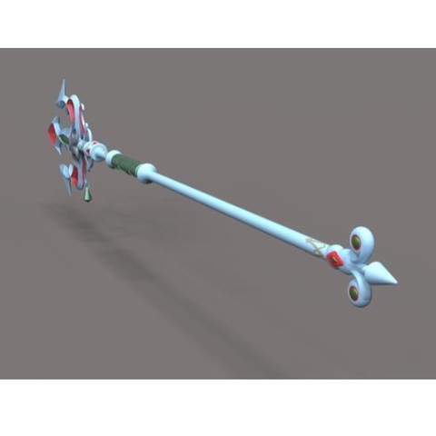 Download STL file Lightscale trident from the game Legend of Zelda • 3D ...