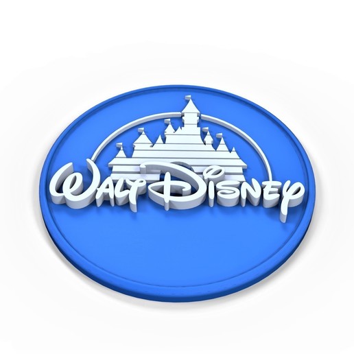 Download 3D printer designs 3D printable Walt Disney logo ・ Cults