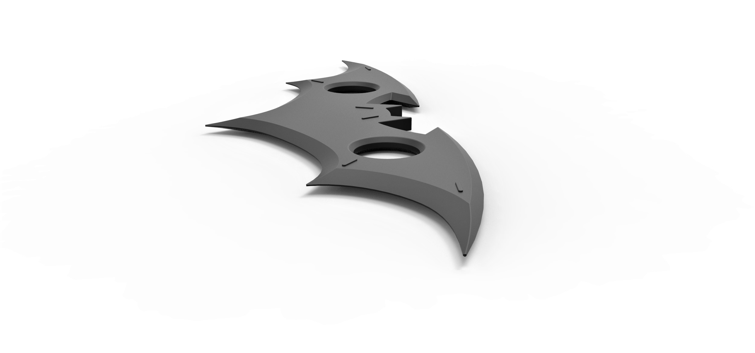 3D file Telltale batarang 🃏・3D print object to download・Cults