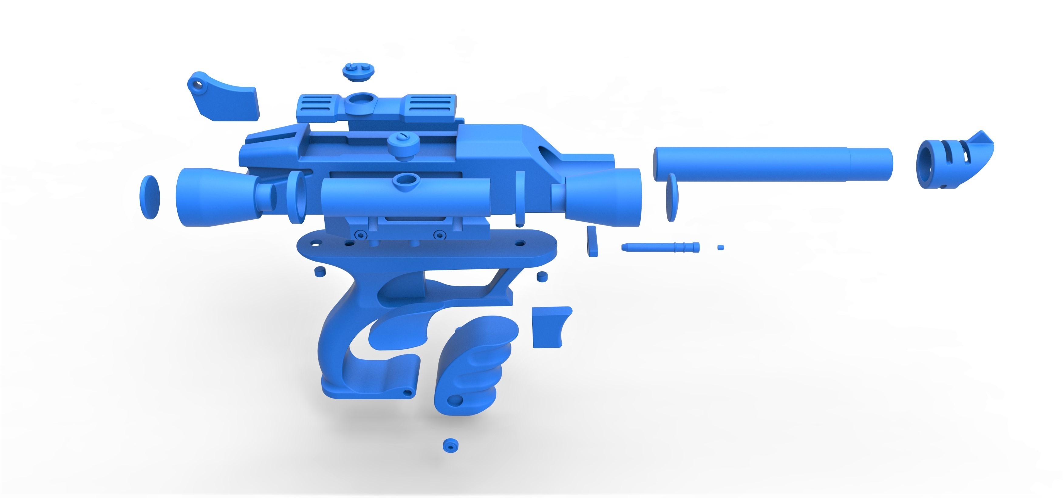 Archivo 3D Capitán Typho Blaster pistola S-5 de Star Wars El Ataque de ...