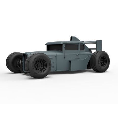 Download 3D printer templates Diecast model Hot rod Formula One Scale 1 ...