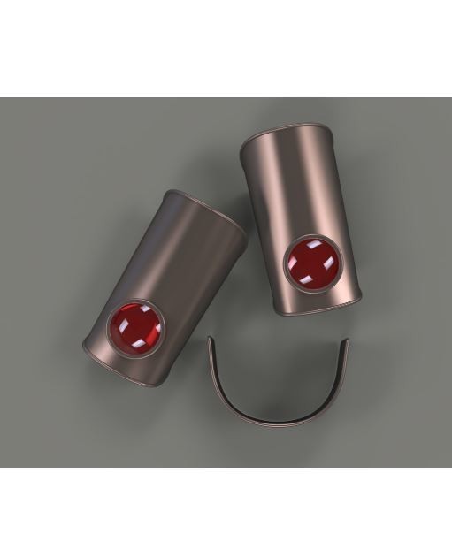 3D file Arm cuffs and headband of Wiccan・3D print object to download・Cults