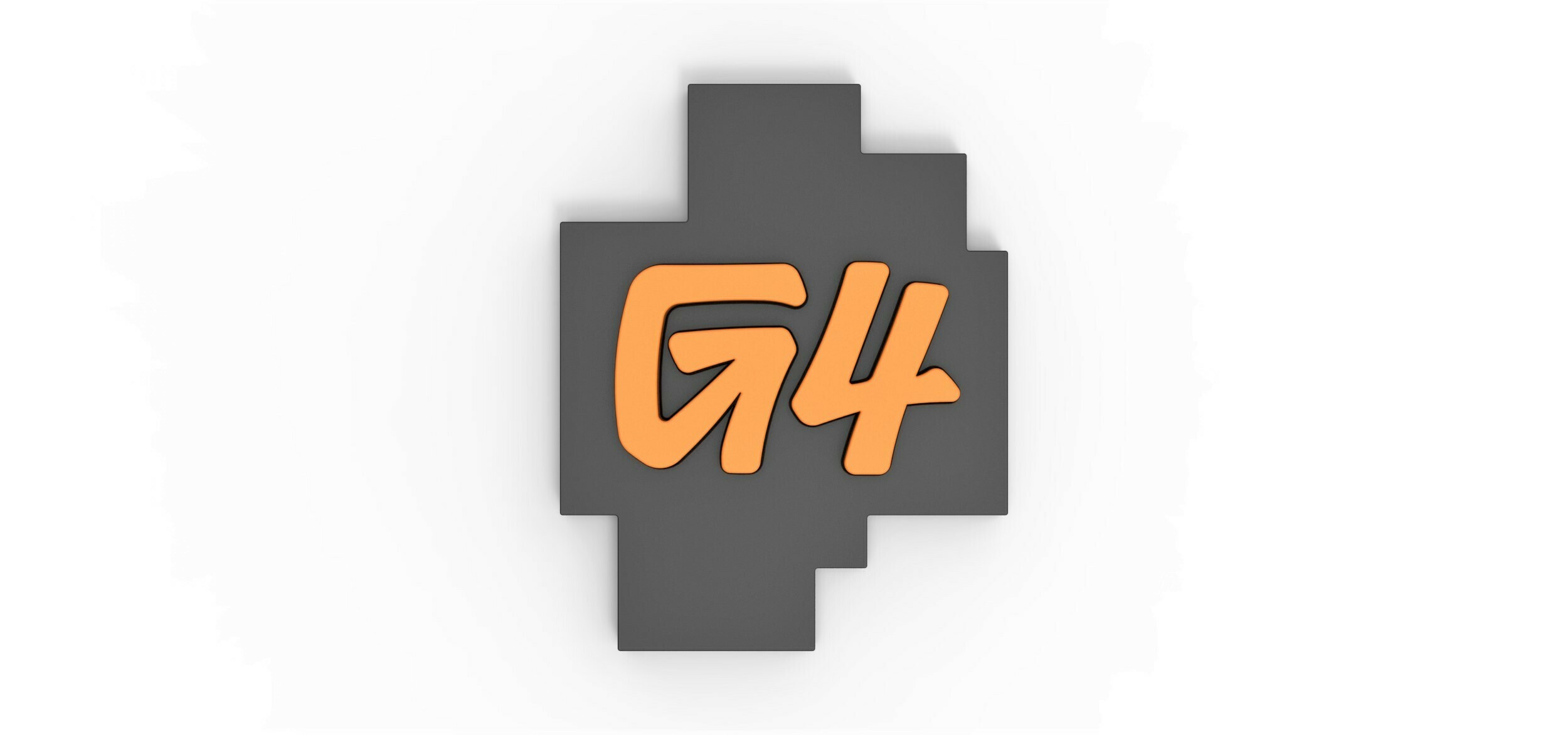 3D file 3D printable G4 American TV network Logo・3D printing template ...