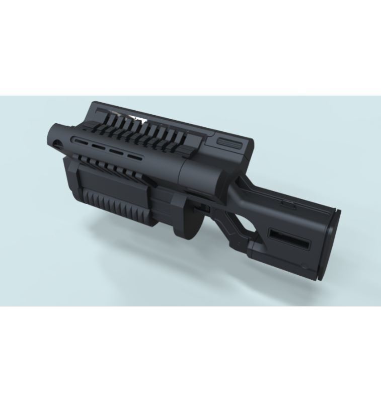 Download STL file BFG 9000 from movie DOOM • Object to 3D print ・ Cults