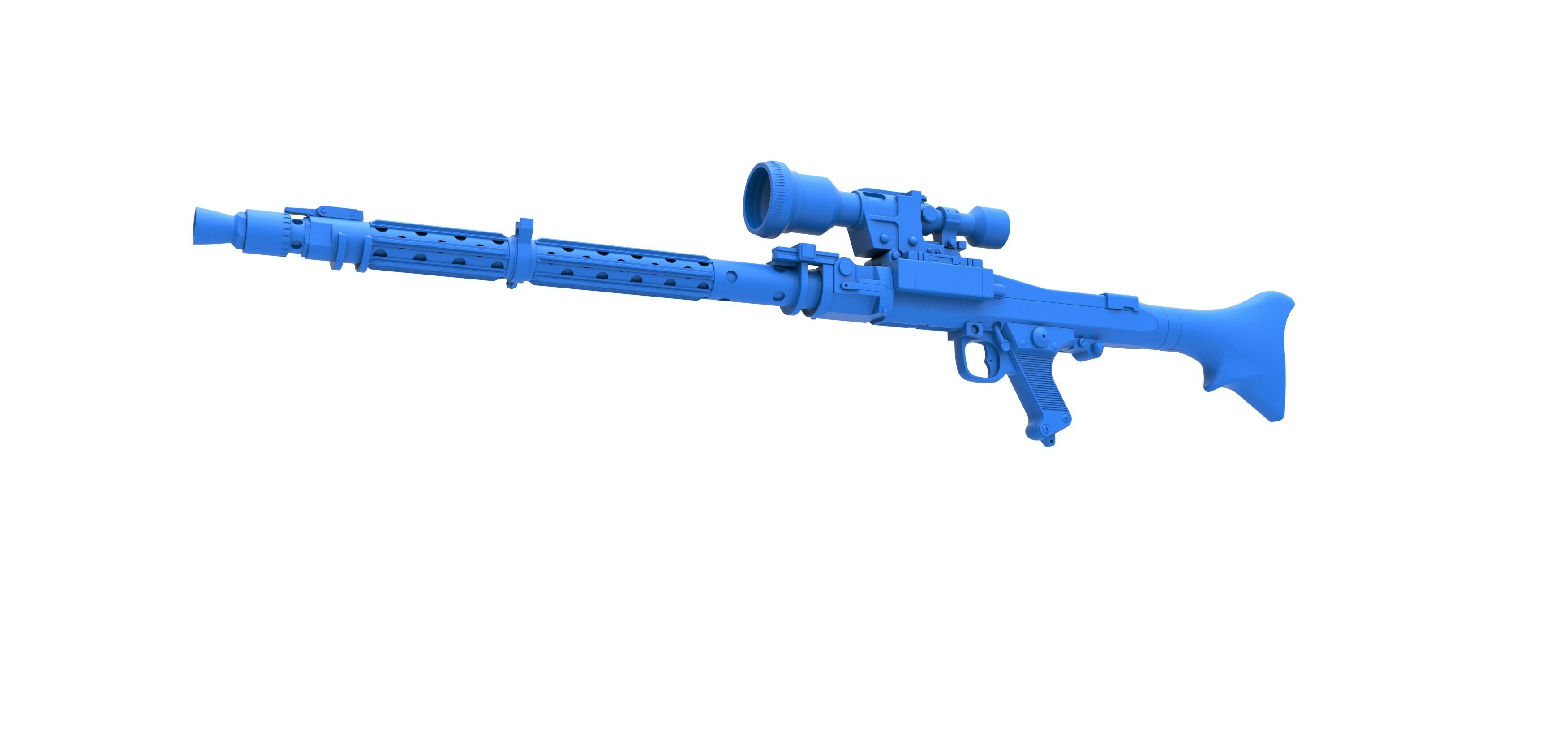 Download STL file Stormtrooper Heavy Blaster Rifle DLT-19X Scale 1 to 6 ...