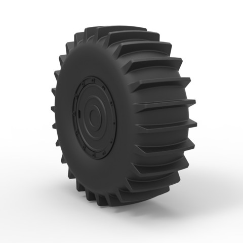 Download STL file Diecast Wheel from SHERP ATV • 3D printing design ・ Cults