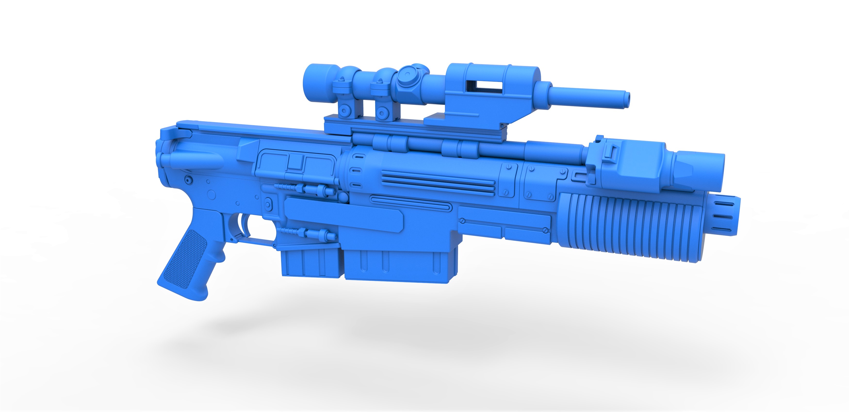 3D file Blaster rifle A300 from the movie Rogue One 2016 🎬・Design to ...