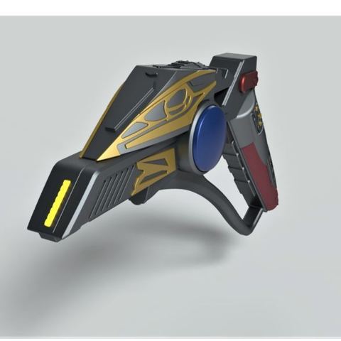 Download 3D printer model Hirogen Energy Pistol from Star Trek Voyager ...