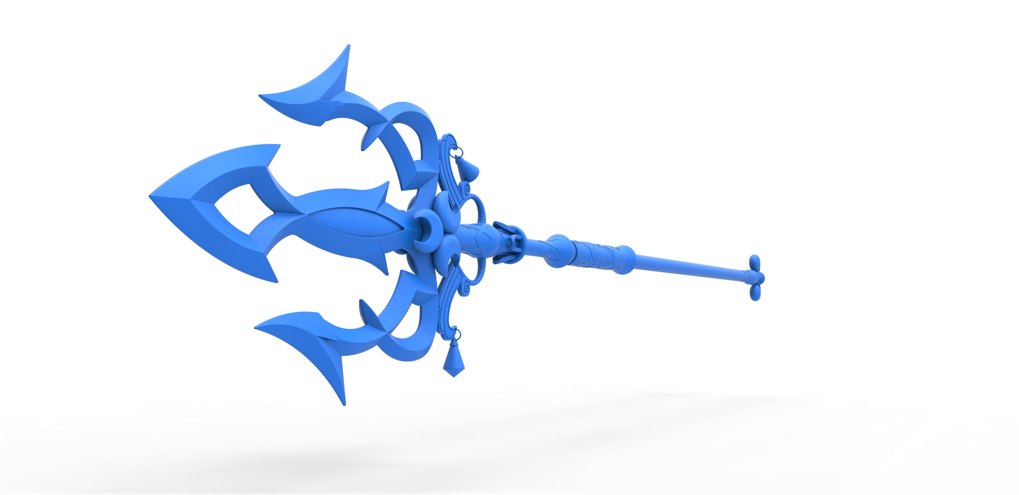 3D file Lightscale trident from the game Legend of Zelda 🔱・3D printer ...