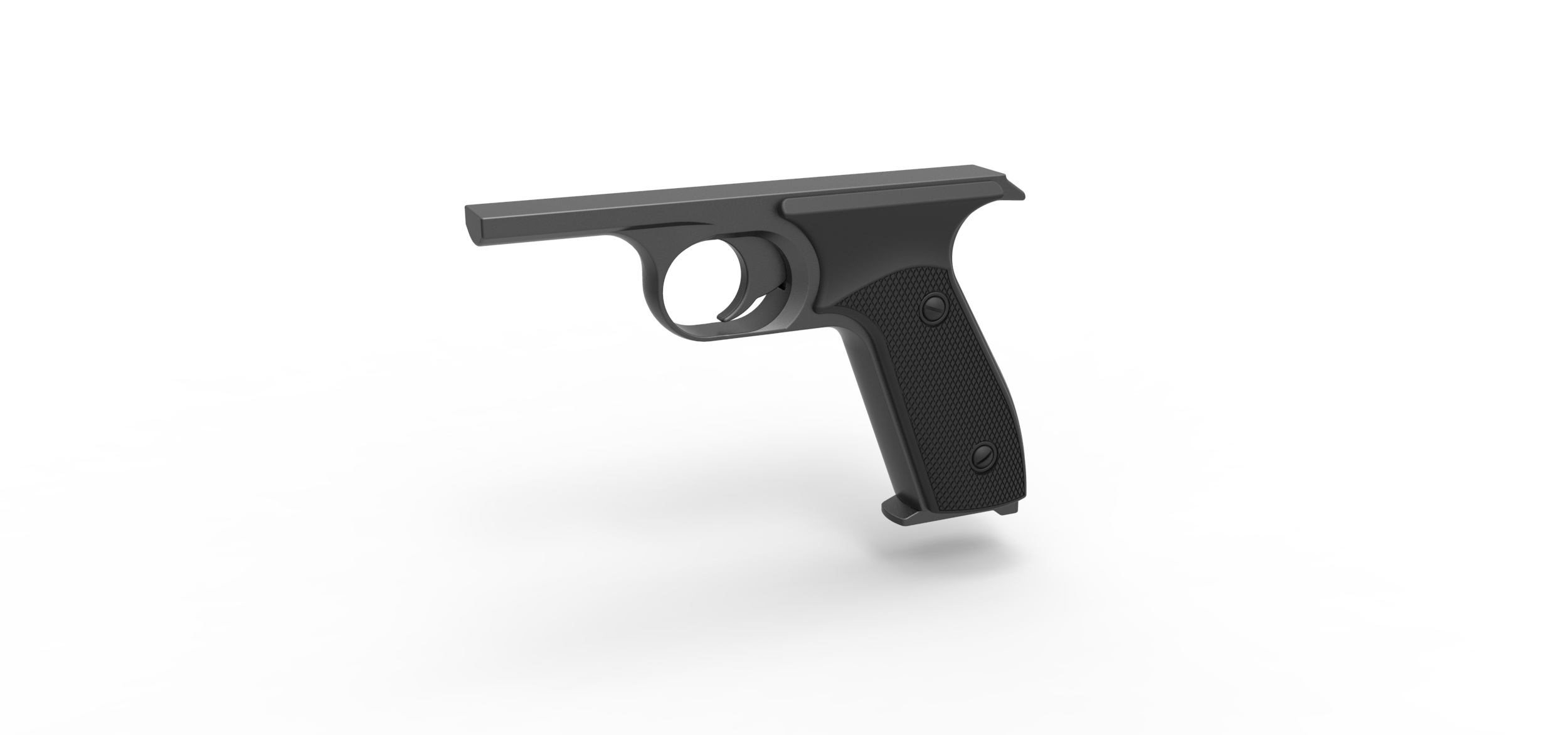 3D file Handle for cosplay blaster pistol 3・3D printable model to ...