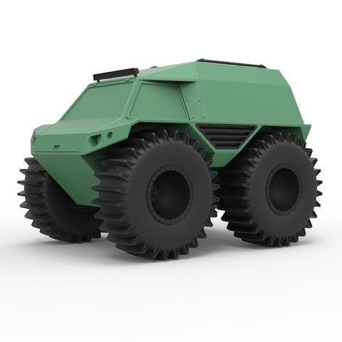 Download 3D printing models Diecast model THOR Ultimate ATV Scale 1:24 ...