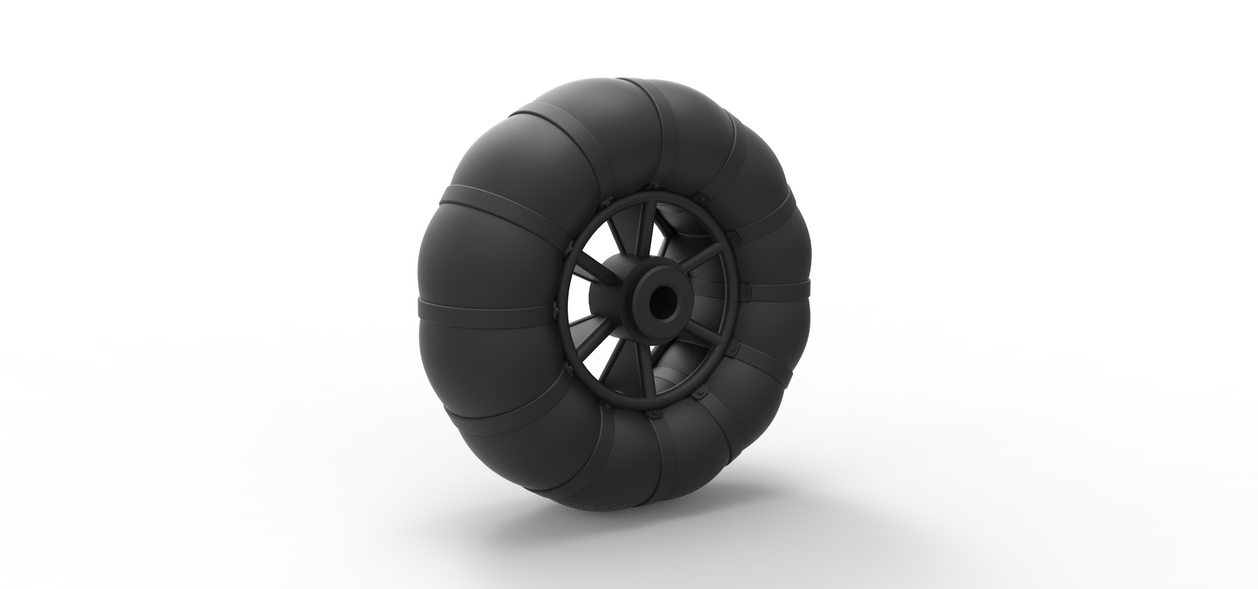 3D file Diecast Low-pressure wheel・3D printing design to download・Cults