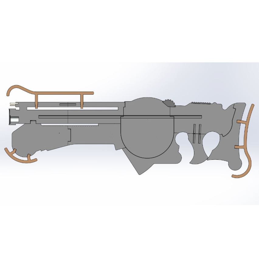 Download STL file Mangalore Rifle from the movie The fifth element 1997 ...