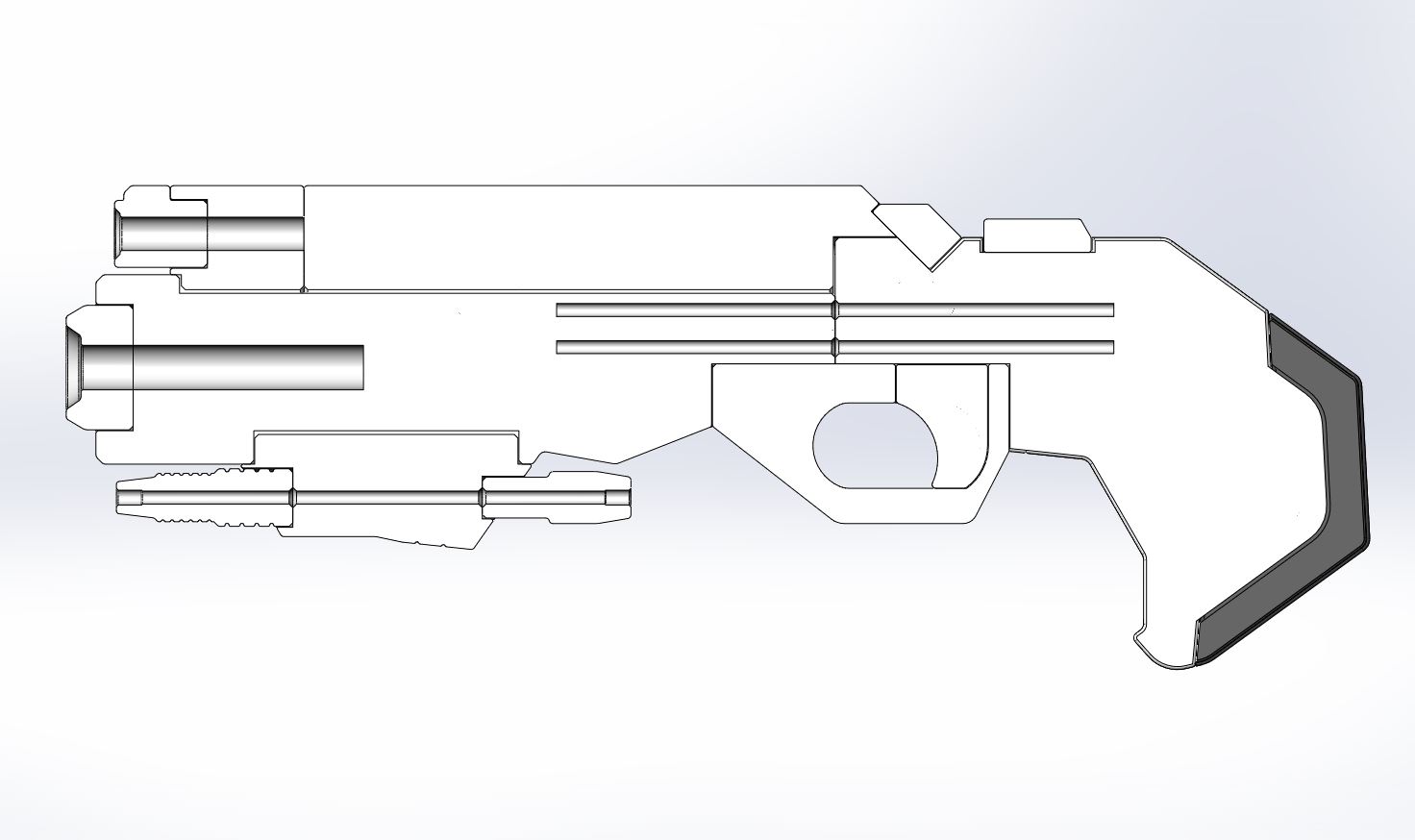 Archivo 3D Blaster de la película MIB Internacional 2019・Diseño de ...