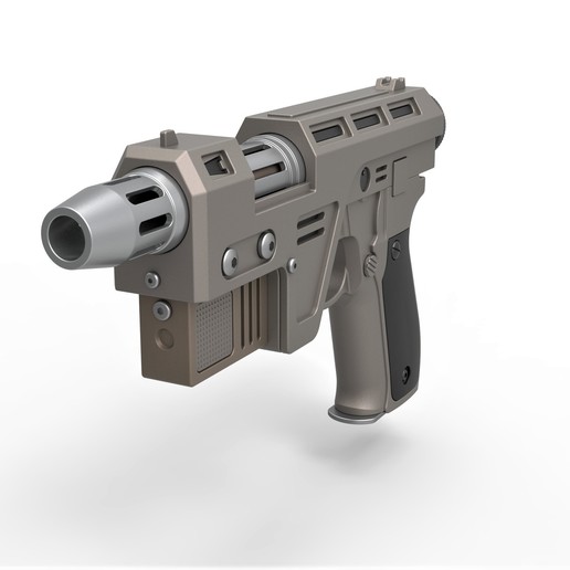 Download 3D printer designs Blaster Pistol Glie-44 from the movie Star ...