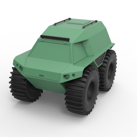 Download 3D printing models Diecast model THOR Ultimate ATV Scale 1:24 ...