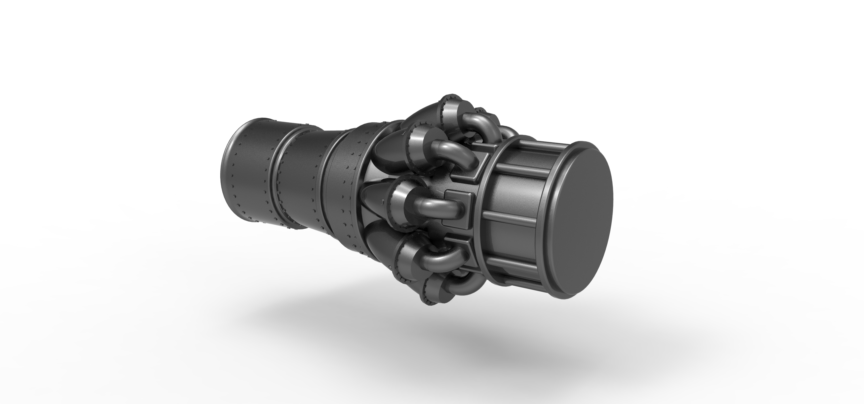 3D file Jet engine key fob・3D printer design to download・Cults