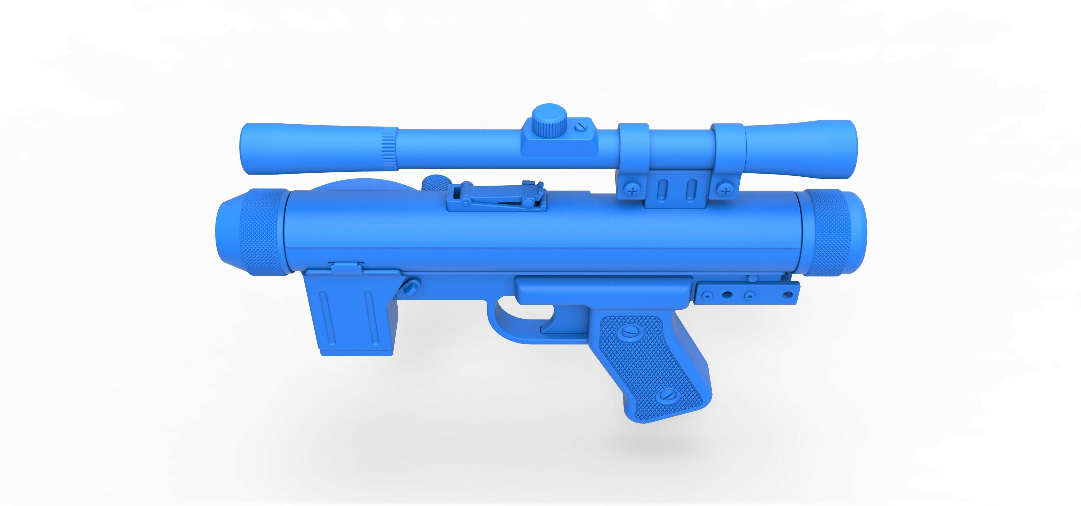 3D file Death trooper Light Repeating Blaster pistol SE-14R Scale 1:6 ...