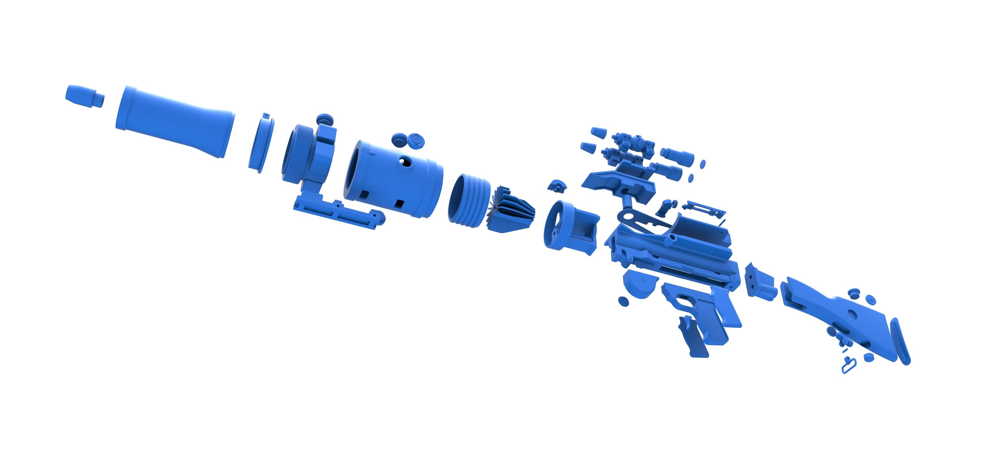 Archivo 3D Stormtrooper Heavy Blaster T-21B de Star Wars 🫡・Design para ...