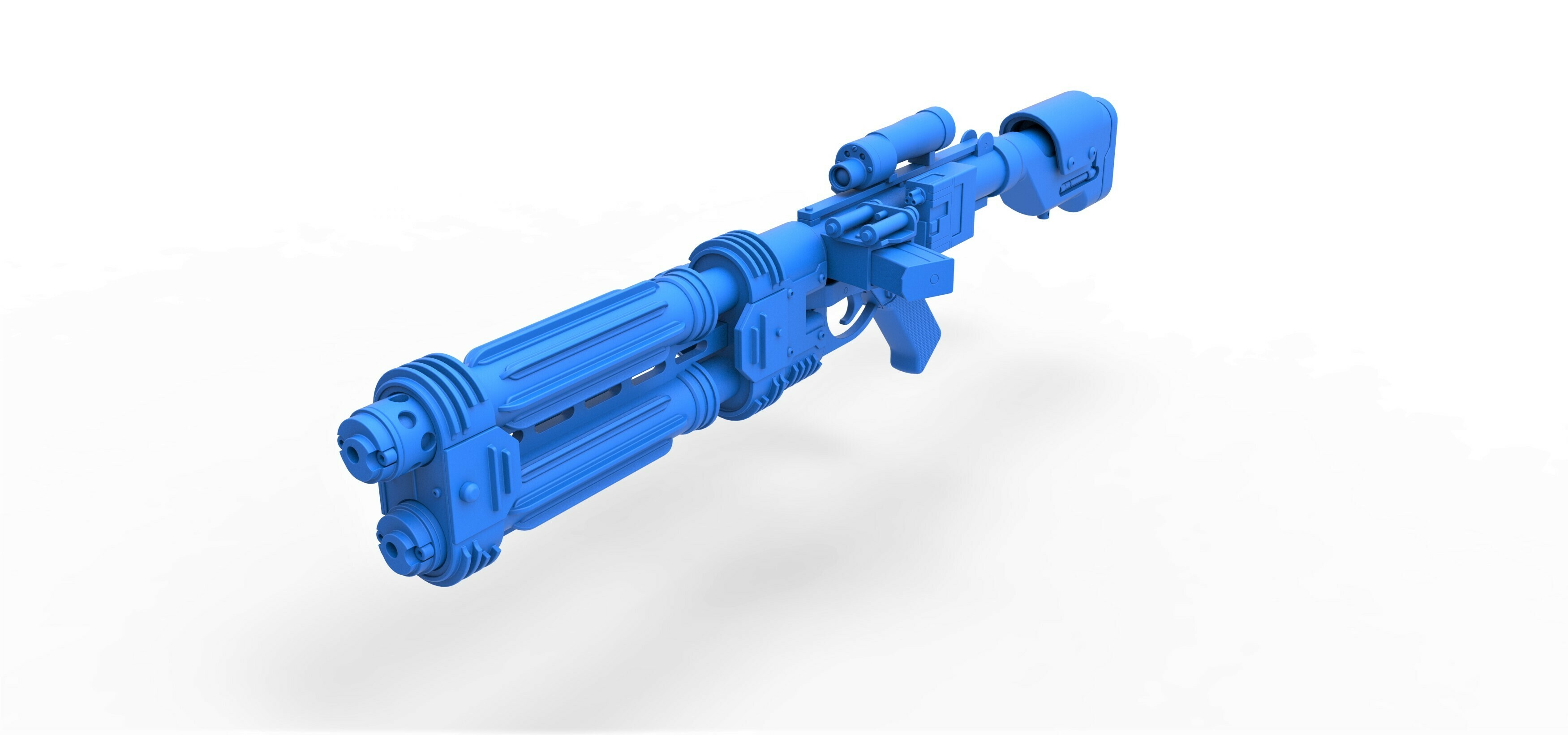 3D file Shore trooper Blaster E-22 Scale 1 to 6 from the movie Star ...